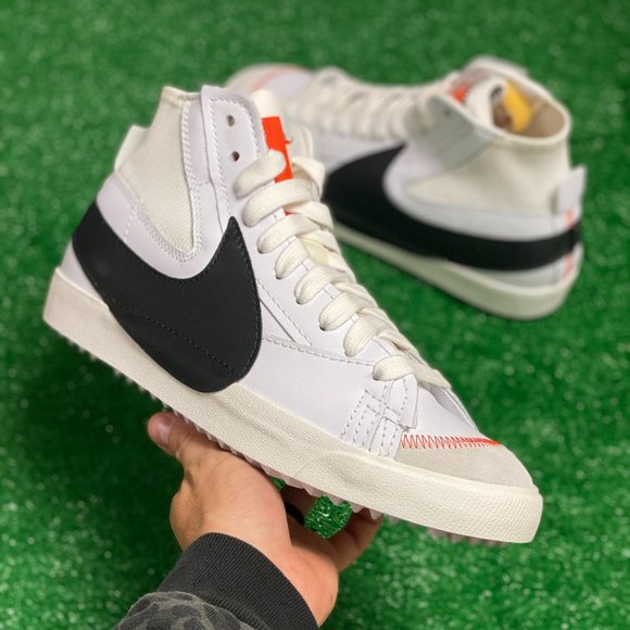 Nike | Shoes | Nike Blazer Mid 77 Jumbo Mens Casual Sneaker Shoes White ...